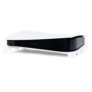 Glistco Skates - Horizontal Stand compatible with PS5 - Digital Edition (White)