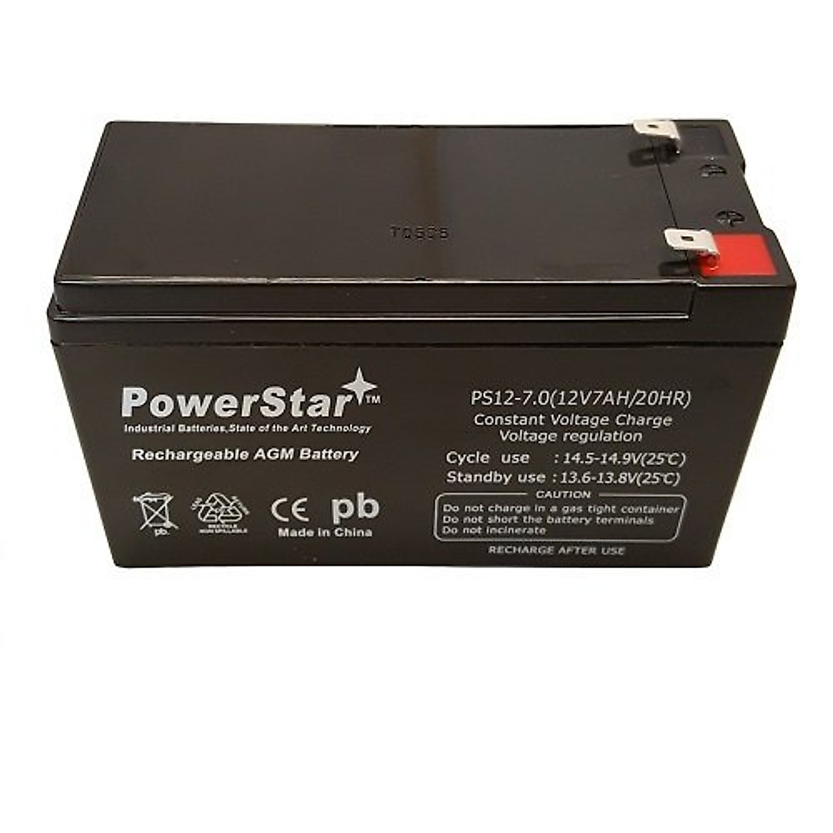 PowerStar 12V 7AH SLA Rechargeable Replacement Battery for VERIZON FIOS