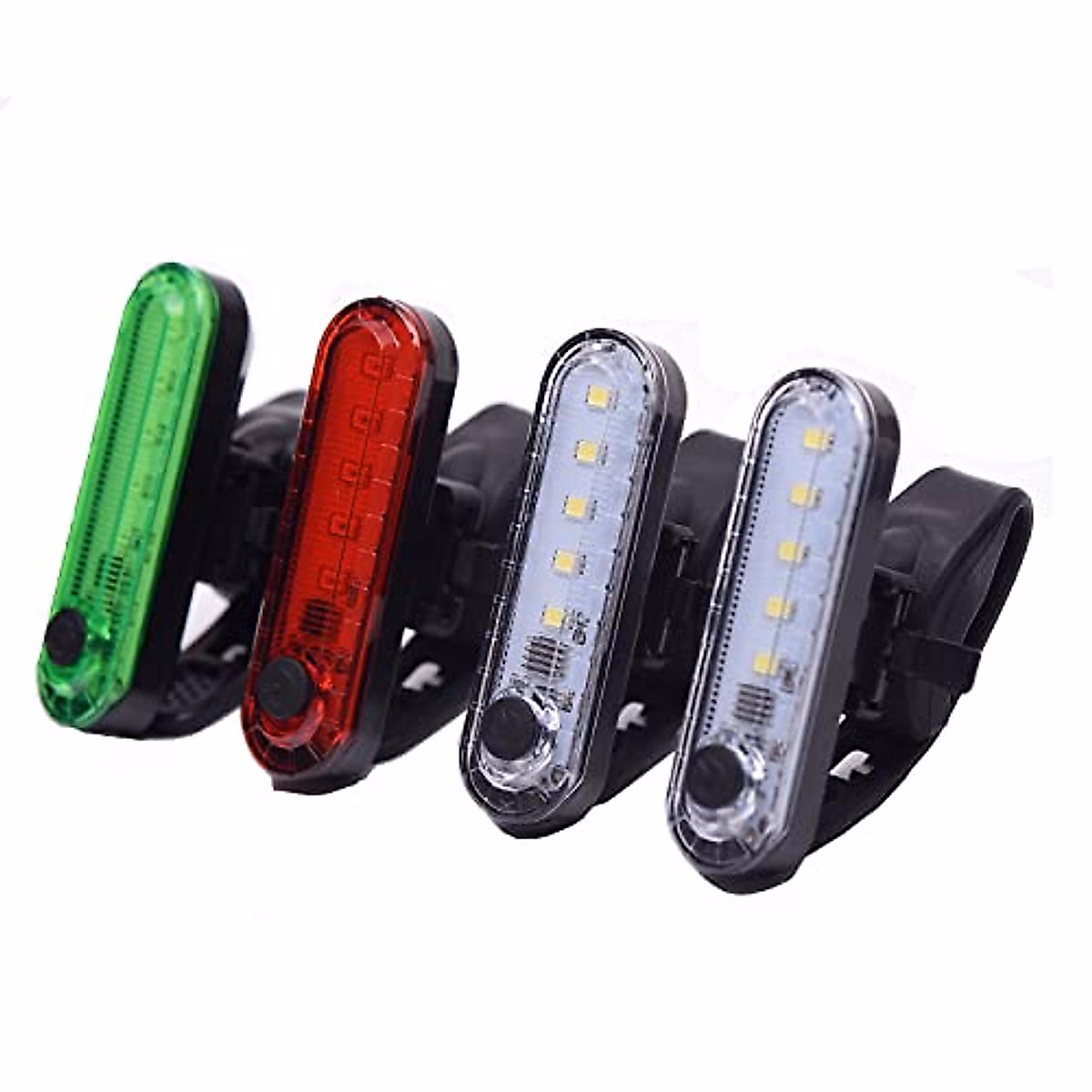 LED Navigation Lights for Boat Bow or Stern Battery Powered Kayak Light for Night Fishing, Back-up Marine LED Lights for Pontoon, Dinghy, Yarch, Sailboats