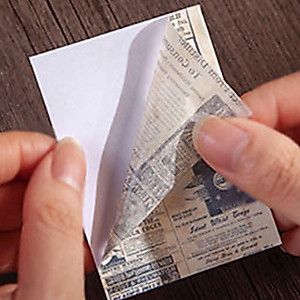 Aesthetic Vintage Stickers Retro Ticket Collection 50 Sheets