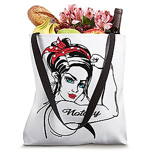 Notary Rosie The Riveter Pin Up Tote Bag