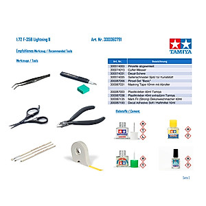 Tamiya 60791-000 F-35B Lightning II, Model Making, Crafts, Hobby, Adhesive, Plastic Kit, Gray