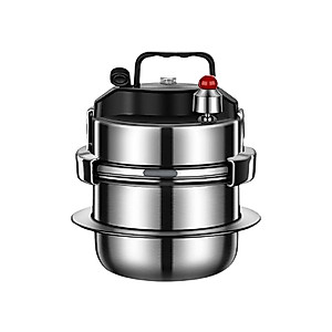 ＫＬＫＣＭＳ Pressure Cooker Cooking Pot Rice Cooker Multifunction Cookware Nonstick Pressure Canner for Kitchen Household Camping Indoor and Outdoor