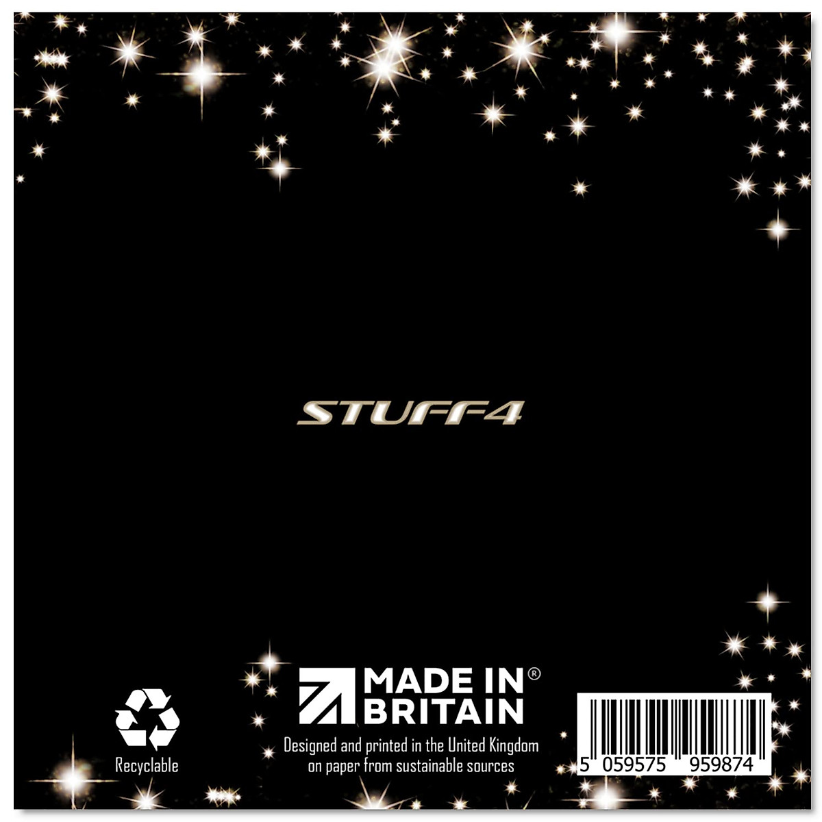 100th Birthday Card for Women Men - Stylish Elegant - Happy Birthday Cards for 100 Year Old Woman Great Grandma Grandpa Mom Dad Papa Aunt, 5.7 x 5.7 Inch One Hundred One-Hundredth Greeting Cards Gift