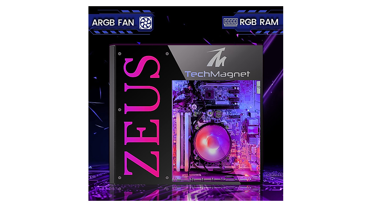 Powerful Gaming Desktop PC - TechMagnet Zeus Pro 6
