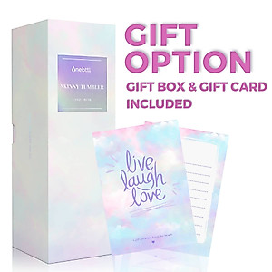 Onebttl Cheerleader Glitter Tumbler Gifts For Girls - Cheer - 20oz/590ml Stainless Steel Insulated Tumbler with Straw, Lid - Gift for Cheerleading, Coach or Cheer Squad - (Pink-Sliver Gradient)