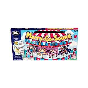 Super Duper Publications | Merry-Go-Sound® Word, Phrase, & Sentence Articulation Board Game | Educational Learning Resource for Children