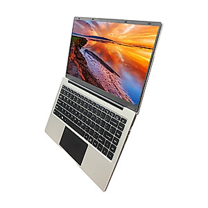 TPSPAD Windows 10 Pro Business Laptop Computer 14.1'' with 6GB RAM 256GB SSD,Intel J4105 CPU 1.5GHz,64bit, Speakers,WiFi, Bluetooth, Silver