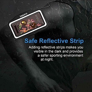 Pixel 8/8 Pro/7/7 Pro/5a Armband, BUMOVE Gym Running Workouts Sports Phone Arm Band for Google Pixel 7, 7 Pro, 6, 6 Pro, 5a with Card Holder (Black)