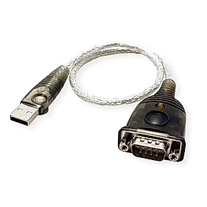 ATEN UC232A USB to Serial Converter USB-A to RS-232 Adapter (35cm) USB to PDA/Serial (DB9) Port Converter for Laptop PC Modem Printer Network Switch Scanner PLC Controller POS for Windows Mac Linux
