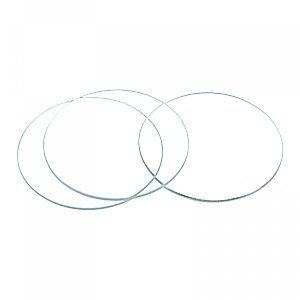 uxcell 8 Pack 40mm Dia. Watch Glass Crystal Lens, Single Dome Round 1.5mm Edge Thickness for Watchmaker Repair Clear