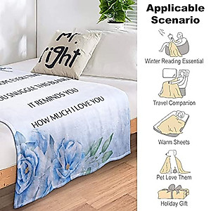 Mothers Day Blanket Gifts for Bonus Mom, Flower Blankets Gifts for Stepmom from Stepdaughter Stepson, Mothers Gifts for Stepmom/Bonus Mom/Stepmother Birthday Gifts Ideas, I Love Mom Blankets 50"x60"