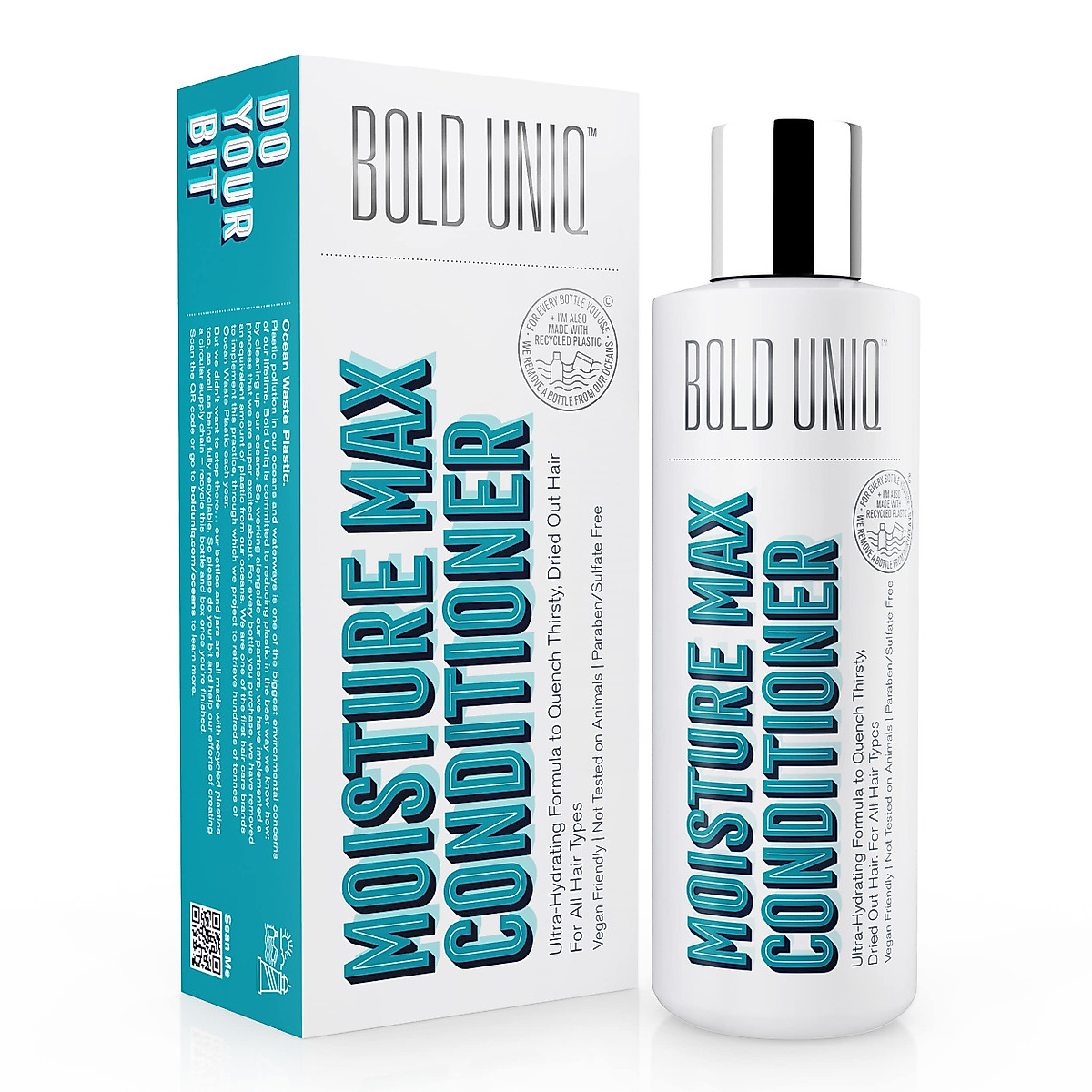 Moisturizing & Hydrating Conditioner for Dry Hair & Scalp. Deeply Nourishes, Detangles & Repairs Damaged, Colored, Curly & Frizzy Hair. Peta-approved, Vegan & Cruelty-Free. Sulphate & Paraben Free.