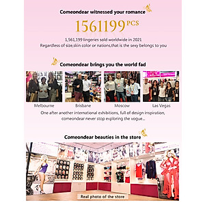 comeondear Plus Size Garter Belts - Women Black Lace High-Waisted Garter Belt