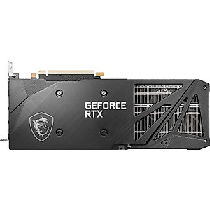 MSI Gaming GeForce RTX 3060 Ti LHR 8GB GDRR6 256-Bit HDMI/DP Torx Fan 3 Ampere Architecture Graphics Card (RTX 3060 Ti Ventus 3X 8G OC LHR)