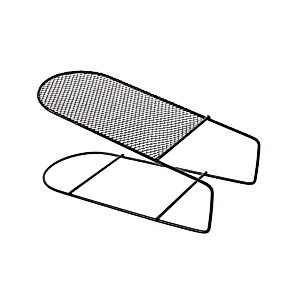 Zerodeko 2pcs with Shoes Creative Shoe Integrated Organizer Adjustable Slots Iron Space Saverblack Double-Layer Rack