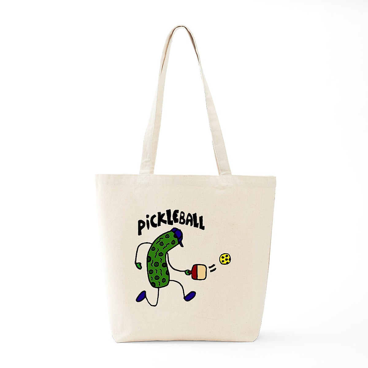 CafePress Pickleball Pickle Art Tote Bag Canvas Tote Shopping Bag