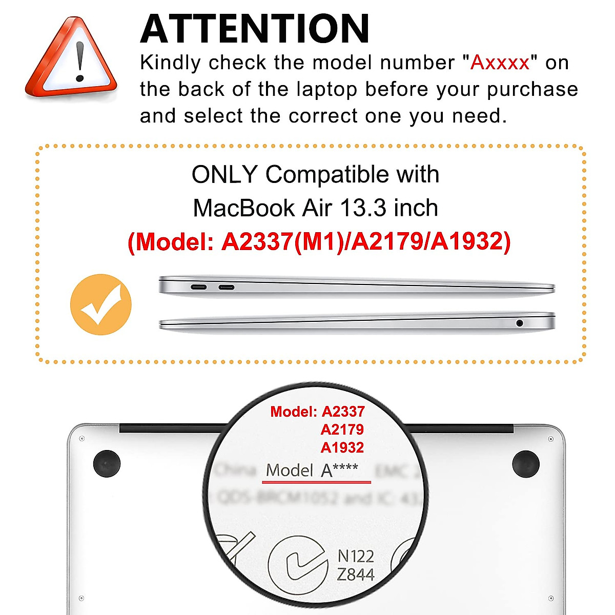iDonzon Case for MacBook Air 13 inch M1 A2337 A2179 A1932 2022-2018 Release, 3D Effect Matte Clear See Through Hard Cover&Keyboard Cover Compatible Air 13.3 with Retina Display Touch ID, Field Flowers