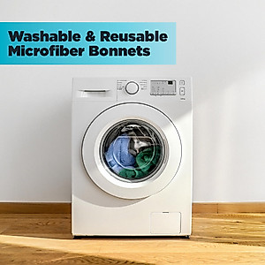 Invisible Glass Reach and Clean Tool Replacement Microfiber Bonnets - 3 Pack, 95183