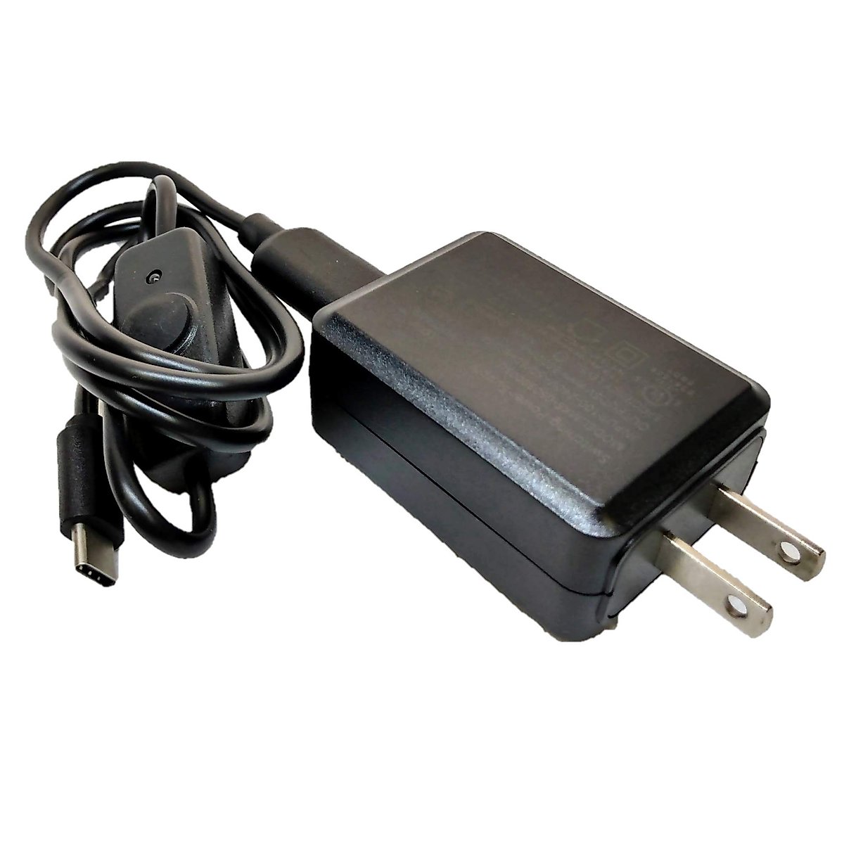 Raspberry Pi 4 and Pi 400 Power Supply 3.0A with ON/Off Switch UL-Certified (USB-C)