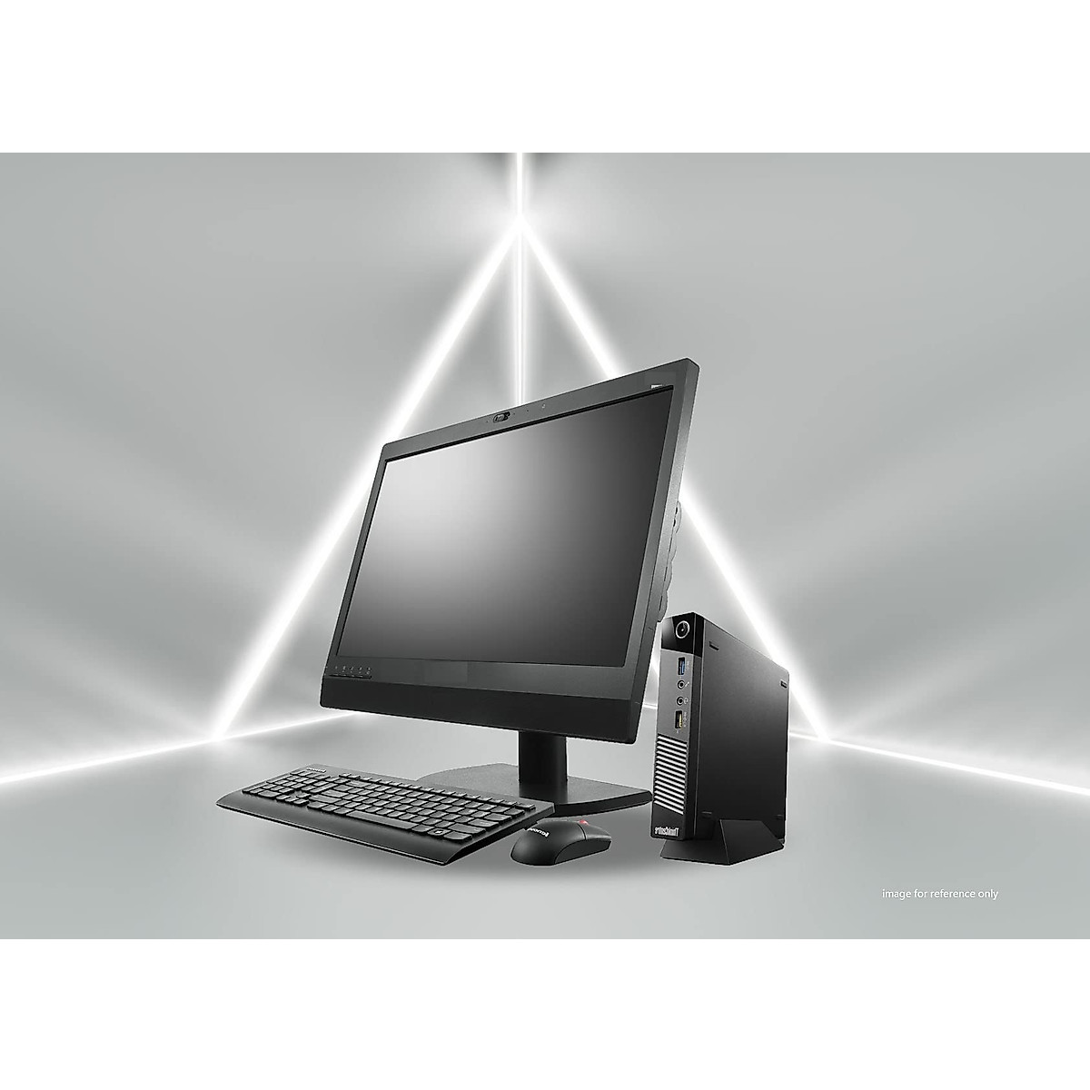 Lenovo ThinkCentre M73 Mini Desktop Computer Tiny PC Bundle, Intel Dual Core 2.60GHz, 8GB RAM, 500GB HDD, DisplayPort, USB 3.0, WiFi, 22 Inch LCD Monitor, VESA Mount, DVD, Windows 10 Pro (Renewed)