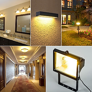 DUMILOO R7S LED Bulb Dimmable,120V 100W 78mm T3 J Type Halogen Bulb Equivalent,Long Lasting Double Ended Floodlight Bulbs for Work,Security,Landscape Lights,Floor Lamps,Warm White 3000K,2 Pack