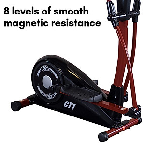 Best Fitness (BFCT1) Elliptical Trainer Machine, Cardio Workout Crosstrainer Exercising Machines for Home Gym with 225lb Weight Capacity