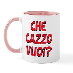 CafePress Italian Che Cazzo Vuoi Mug Ceramic Coffee Mug, Tea Cup 11 oz