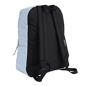 JanSport Cross Town Backpack - School, Travel, or Work Bookbag with Water Bottle Pocket, Blue Dusk