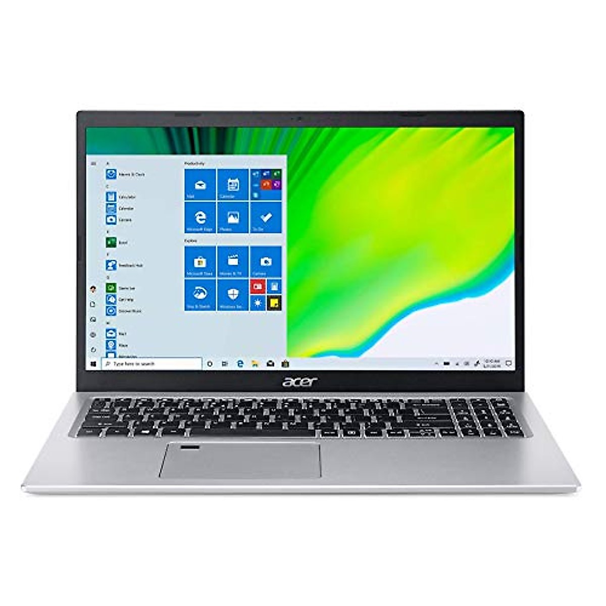 Acer Aspire 5 A515-56-73AP, 15.6" Full HD IPS Display, 11th Gen Intel Core i7-1165G7, Intel Iris Xe Graphics, 16GB DDR4, 512GB NVMe SSD, WiFi 6, Fingerprint Reader, Backlit Keyboard