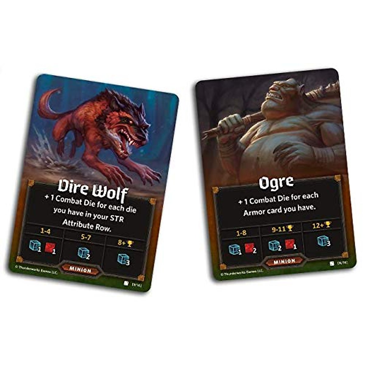 Thunderworks Games - Roll Player: Monsters and Minions | 5-Player Expansion for The Dice Game of Fantasy Character Creation | Strategy Board Game by Thunderworks Games | 1-5 Players Ages 12+