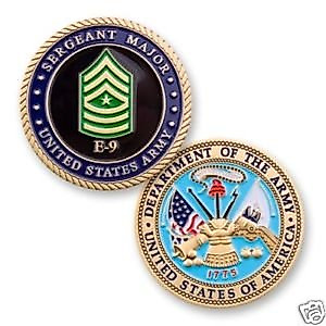 Coins For Anything, Inc Army E9 SGT. Major Coin