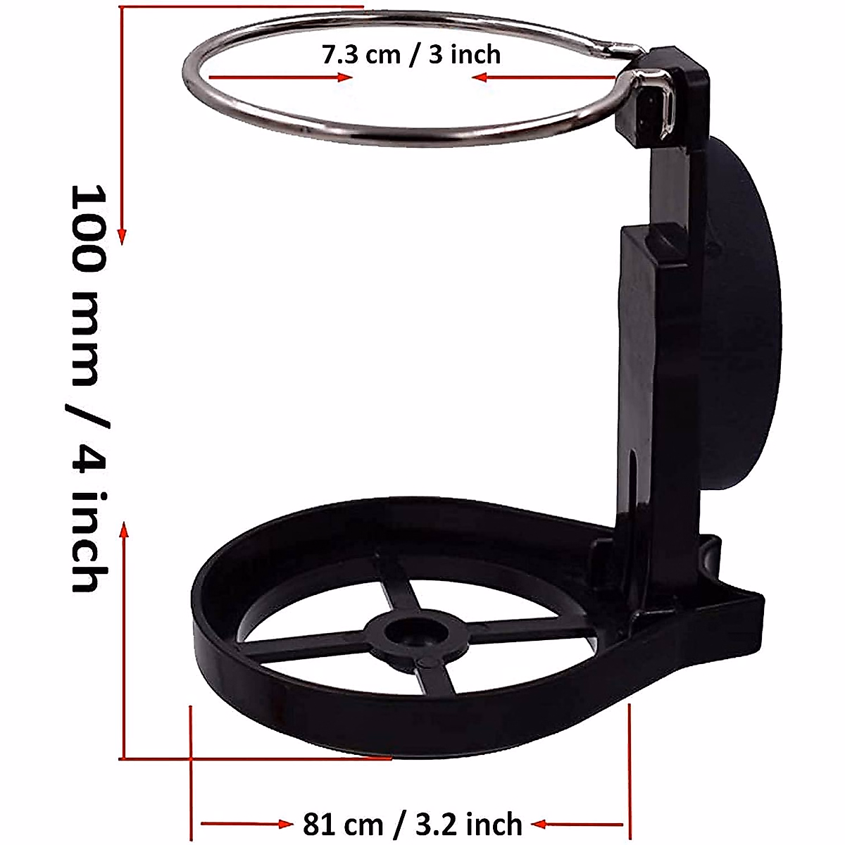 Can Cup Holder on a Cup Magnet, for The Tractor, Lawn Mower, Bus, use it at Work on Your Tool Box. A Must for Heavy Equipment operater - Non-tipping - No Drink