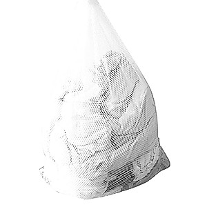 Net Laundry Clothes Washing Mesh Bag, Washing Machine Drawstring Large Capacity Pouch