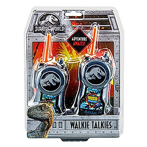 Jurassic World Fallen Kingdom FRS Walkie Talkies for Kids Long Range Static Free Kid Friendly Easy to Use 2 Way Walkie Talkies (Standard Packaging)