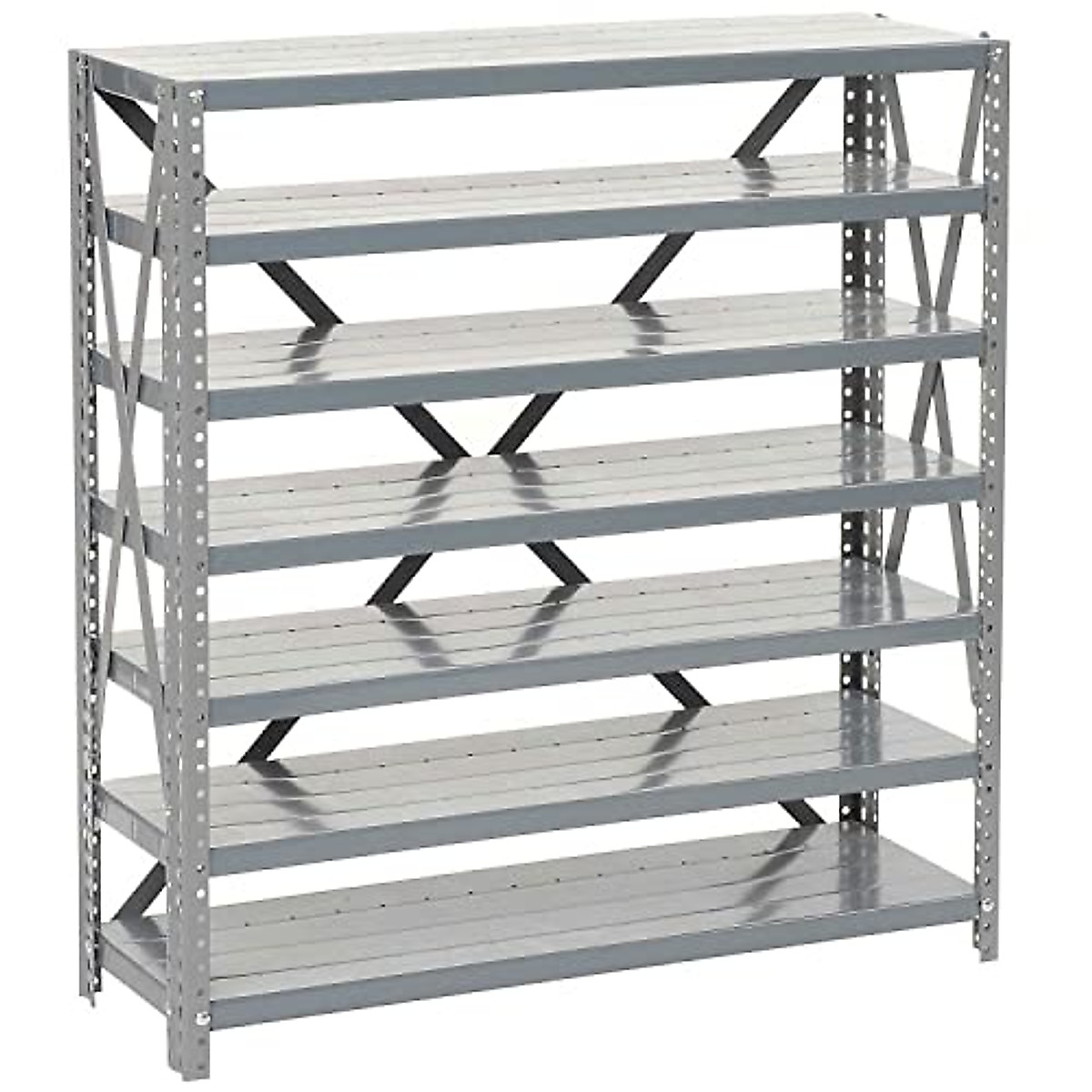 Global Industrial Open Steel Shelving 7 Shelves No Bin - 36x12x39