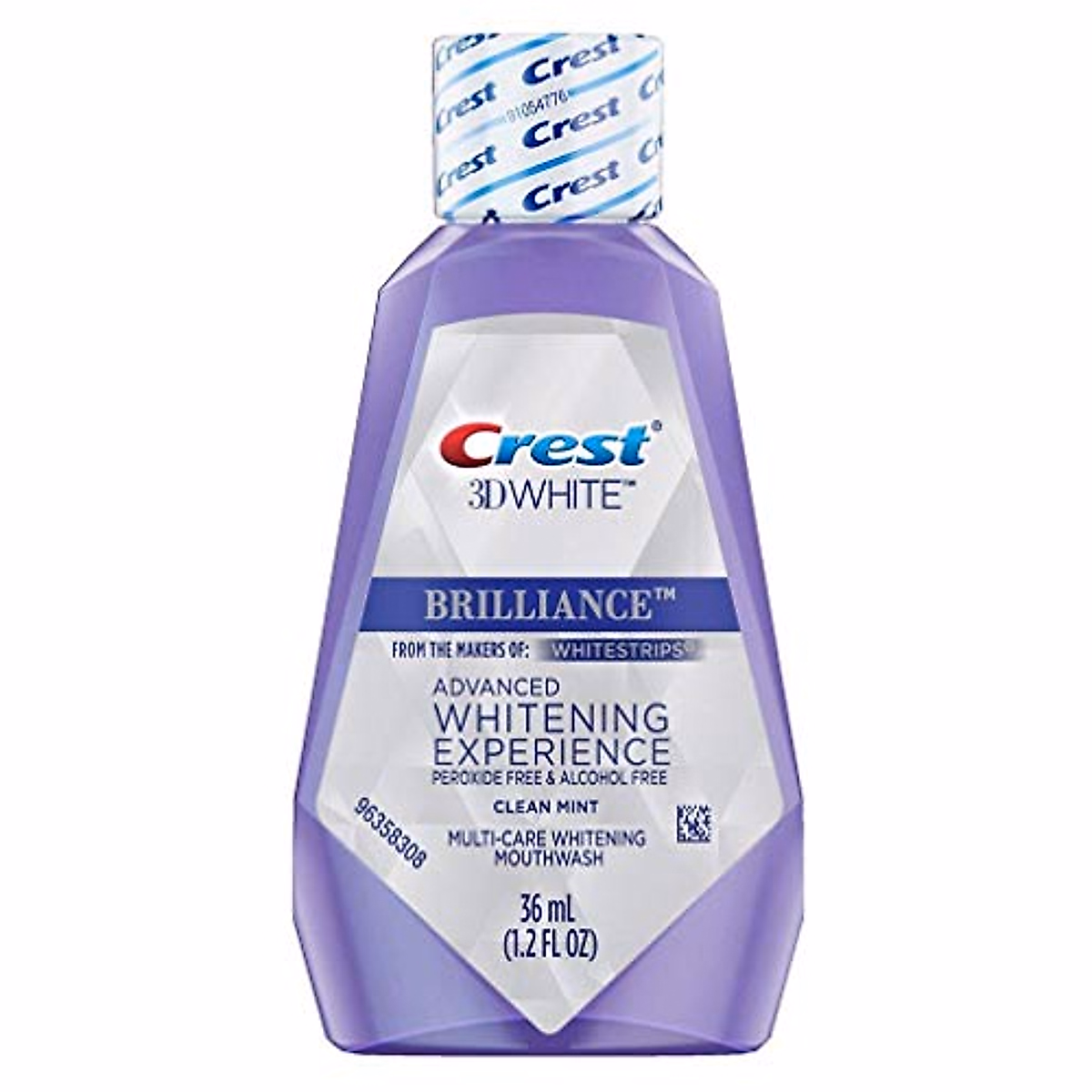 Crest Mouthwash Brilliance 1.2oz, 1.2 Oz