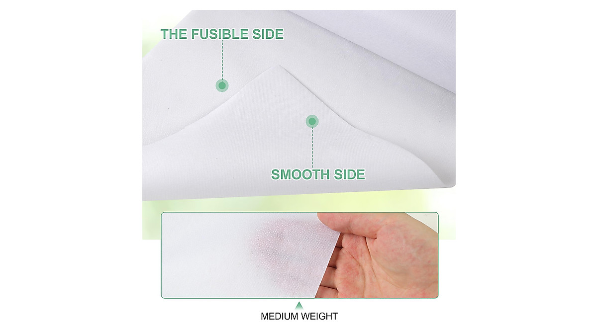 Phinus Fusible Interfacing for Crafting Projects
