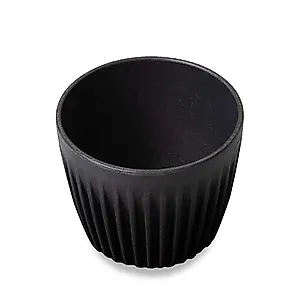 Huskee 6oz HuskeeCup Coffee & Tea Coffee Cup & Lid (Charcoal)