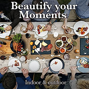 Natural Burlap Table Runners – 12 Inch x 30 Foot Burlap Roll for Dining Room Table, Mantel and Outdoors – Rustic Farmhouse Jute Table Runner Décor for Parties, Weddings, and Holidays