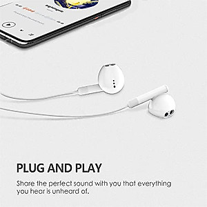 2 Packs-Apple Earbuds with Lightning Connector(Built-in Microphone & Volume Control)[Apple MFi Certified] Headphones Compatible with iPhone 13/12/SE/11/XR/XS/X/7/7 Plus/8/8Plus Support All iOS System