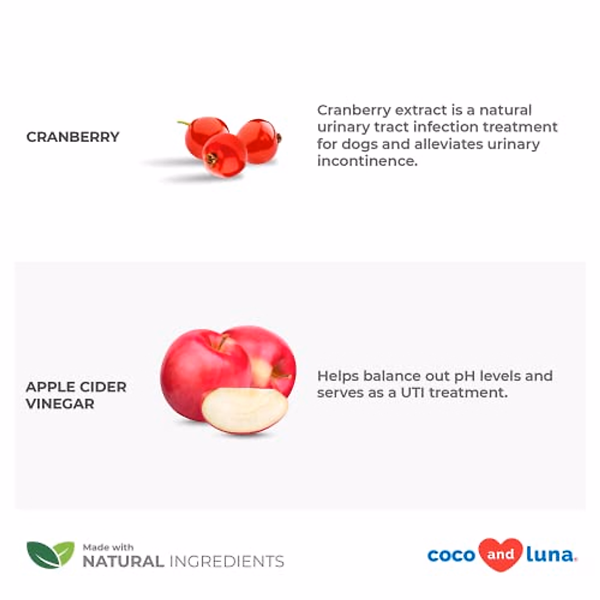 Cranberry for Dogs - 300 Chewable Tablets - Urinary Tract Support, Bladder Support for Dogs, Dog UTI, Bladder Stones, Dog Incontinence Support, Cranberry Supplement for Dogs