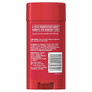 Old Spice Classic Original Scent Deodorant for Men, 3.25 oz