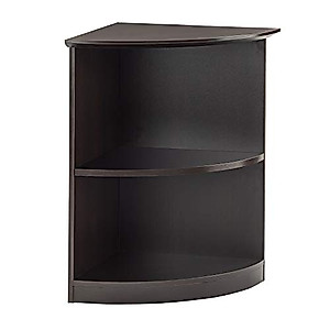Safco Medina Bookcase, Mocha