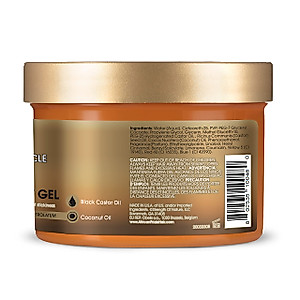 African Pride Black Castor Miracle Extra Hold Braid, Loc, Twist Gel, Tames Frizz & Edges, No Parabens, Sulfates, Mineral Oil or Petrolatum, Contains Black Castor & Coconut Oil