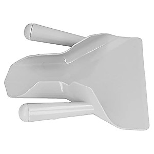 French Fry Scooper, Dual Handle Potato Chip Serving Scooper,Food Grade Plastic Fry Scoop for Snacks, Ice, Candy