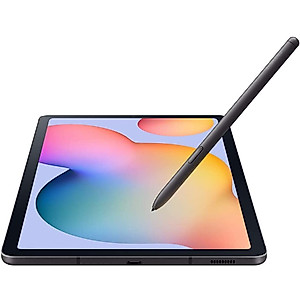 SAMSUNG Galaxy Tab S6 Lite 10.4'' (2000x1200) WiFi Tablet Bundle, 4GB RAM, 64GB Storage, Bluetooth, Android 10, S Pen, Tablet Cover + Accessories
