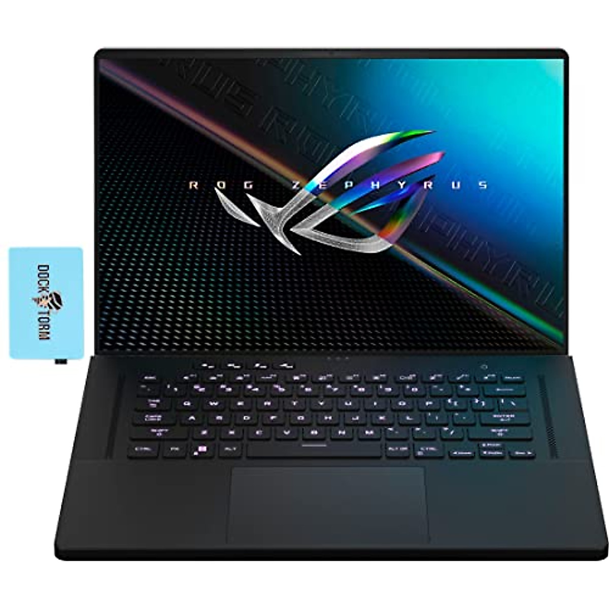 ASUS ROG Zephyrus M16 16.0" 165Hz WUXGA IPS Gaming Laptop (Intel i7-12700H 14-Core, 24GB DDR5 4800MHz RAM, 2x4TB PCIe SSD RAID 0 (8TB), GeForce RTX 3060 6GB GDDR6,RGB Backlit KYB, Win11Pro) w/Hub