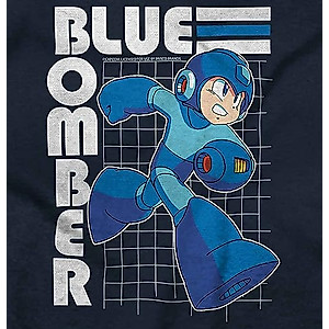 Brisco Brands Mega Man Video Game Blue Bomber Baby Romper Boys or Girls