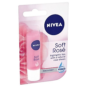 Nivea Lip Soft Rose Blister Pack